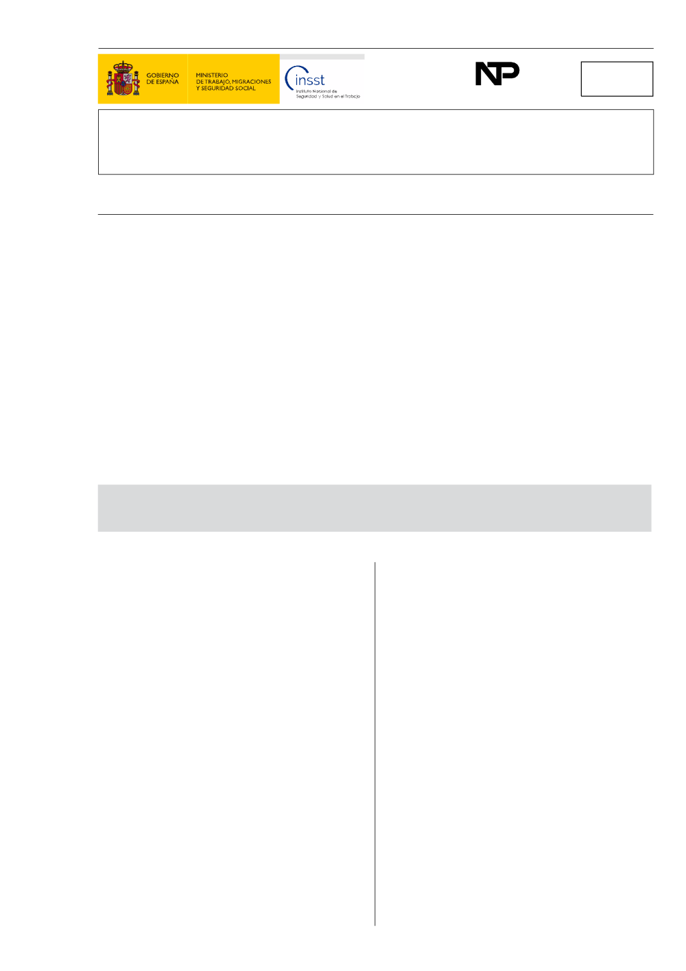 NTP 1135: Medicamentos peligrosos: administración y equipos disponibles ...